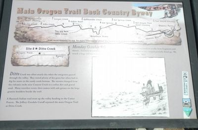 Site 8 ★ Ditto Creek Historical Marker