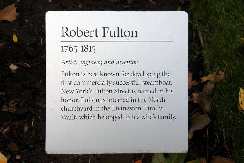 Robert Fulton Historical Marker