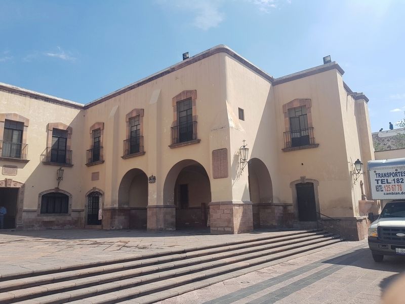 Temple and Convent of Santa Cruz Historical Marker