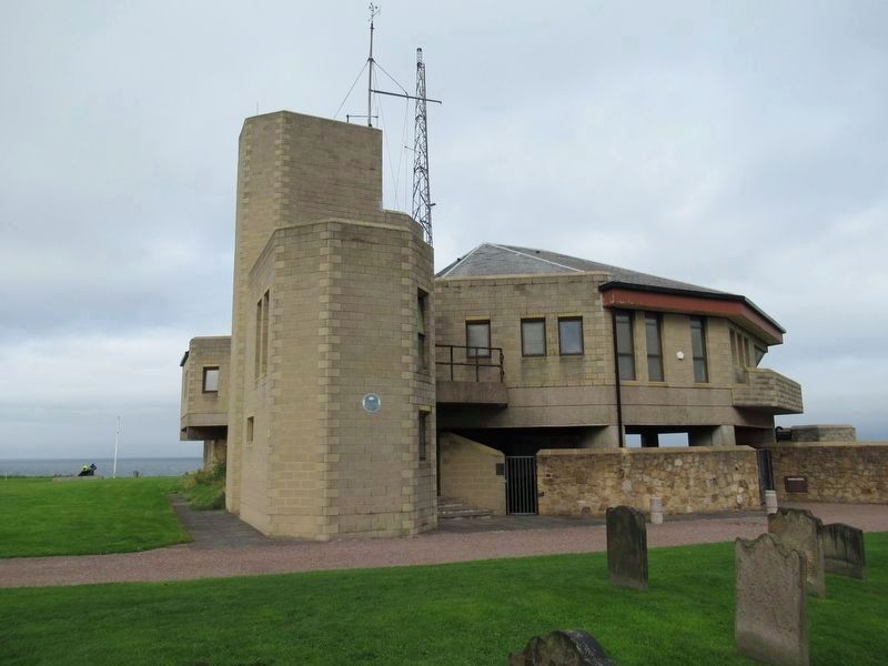 Site of Tynemouth Lighthouse Historical Marker