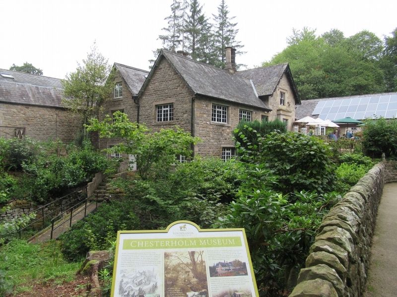 Chesterholm Museum Historical Marker