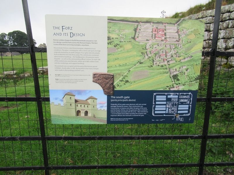 The Fort and its Design Historical Marker