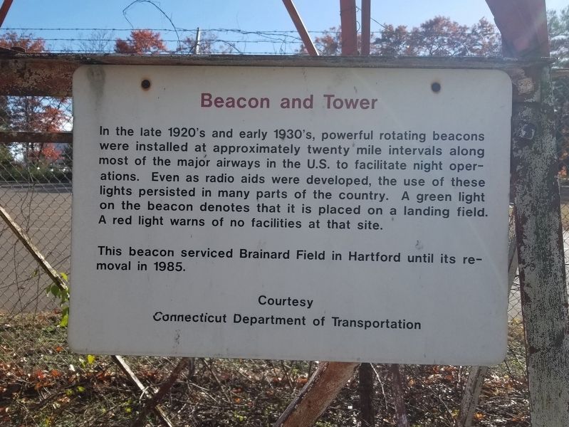 Beacon and Tower Historical Marker