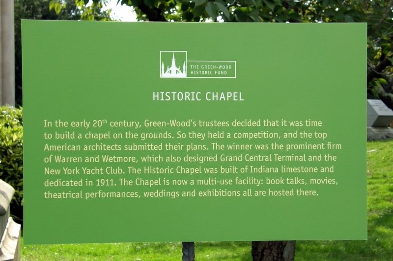 Historic Chapel Historical Marker