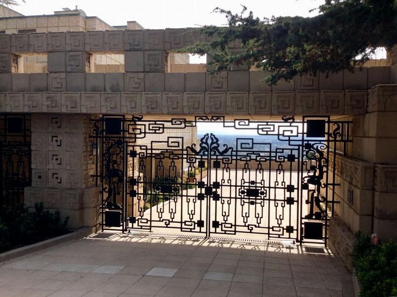 Ennis House Historical Marker