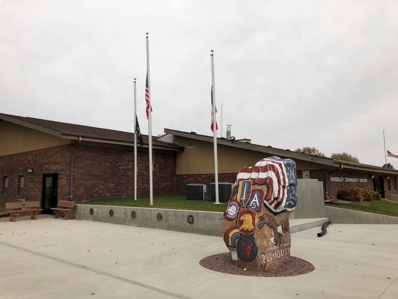 Kingsley Freedom Rock Veterans Memorial, a War Memorial