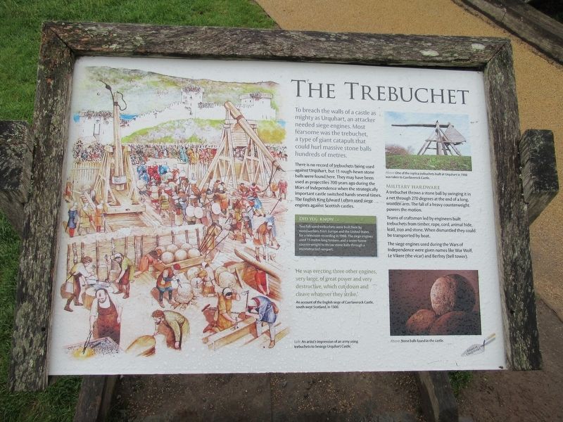 The Trebuchet Historical Marker