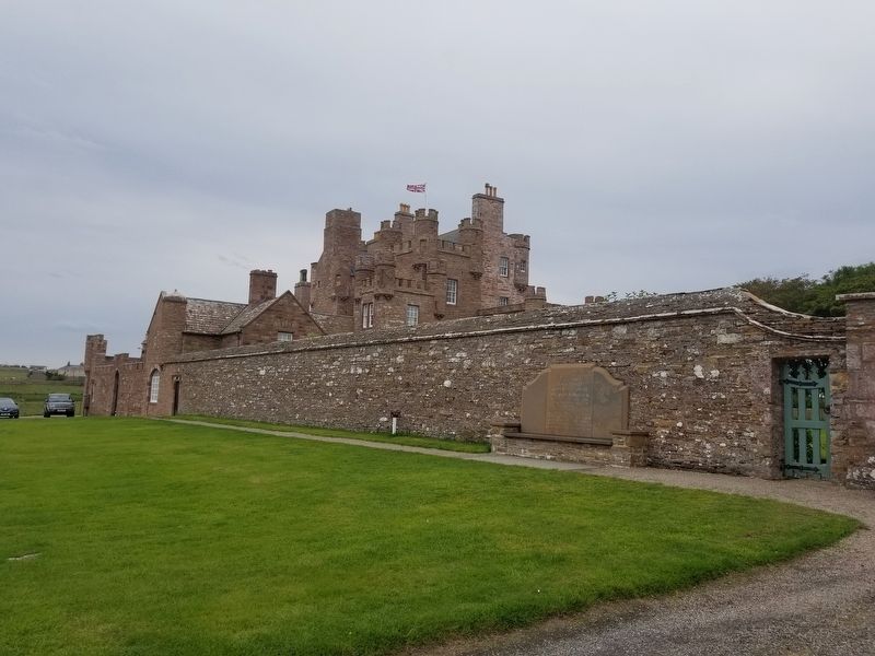Royal Visit - Castle of Mey Historical Marker