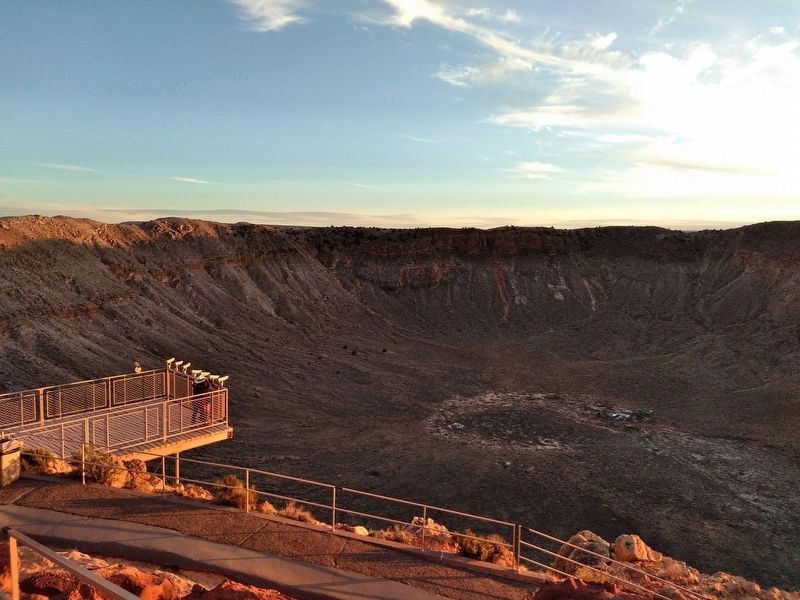 Barringer Meteor Crater Historical Marker