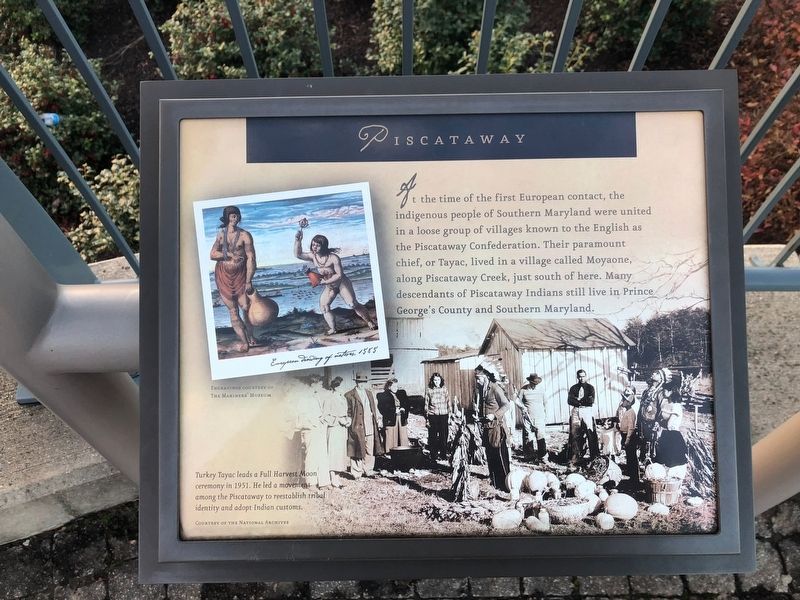 Piscataway Historical Marker