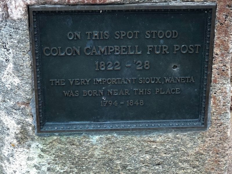 Colin Campbell Fur Post Historical Marker