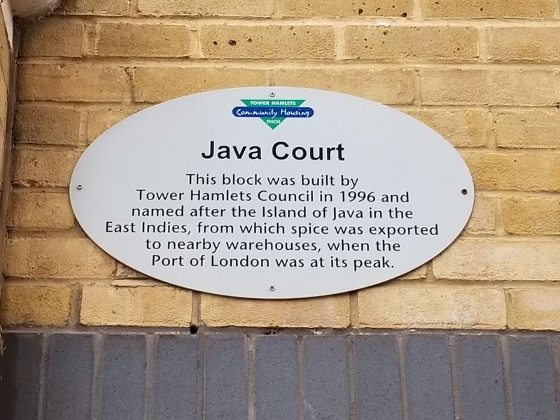 Java Court Historical Marker