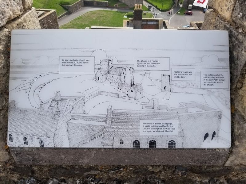 Dover Castle Map