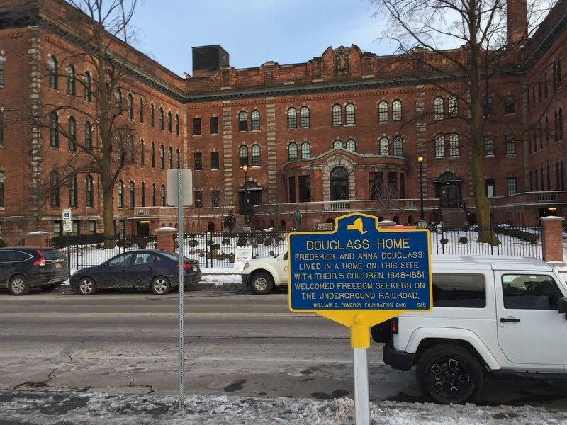 Douglass Home Historical Marker