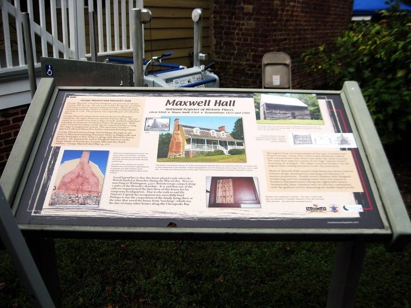 Maxwell Hall Historical Marker
