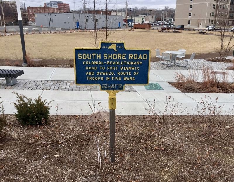 South Shore Road Historical Marker