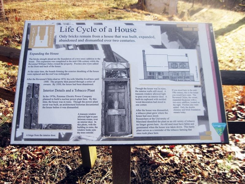 Life Cycle of a House Historical Marker