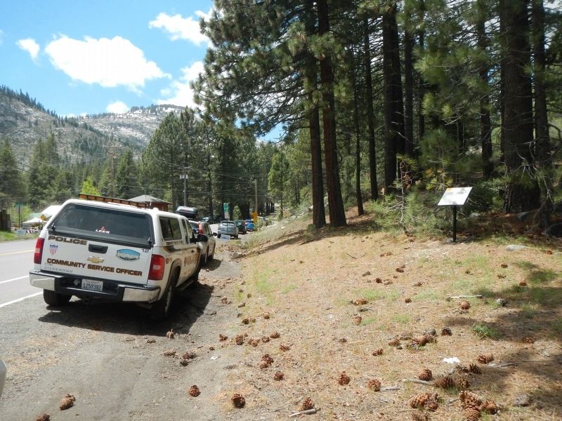 Donner Lake West End Historical Marker
