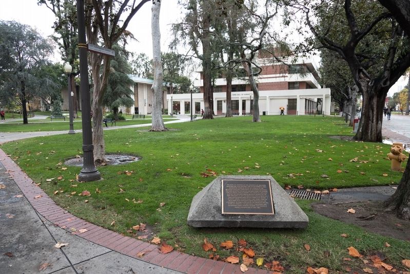 First Meeting of the USC Board of Trustees Historical Marker