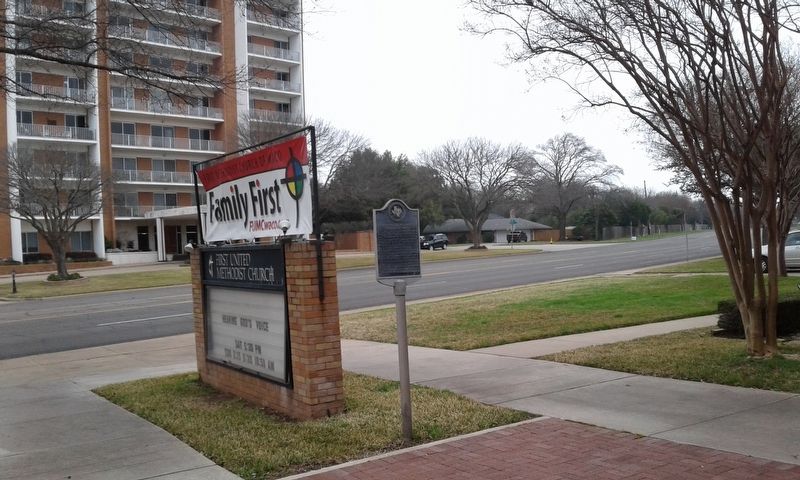 First United Methodist Church of Waco Historical Marker