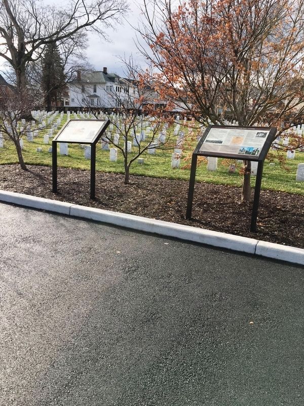 A National Cemetery System Historical Marker