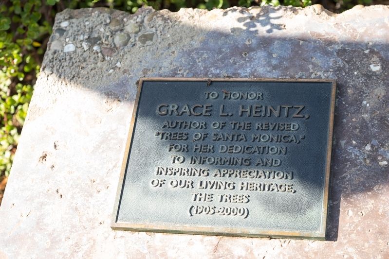“Trees of Santa Monica” Historical Marker