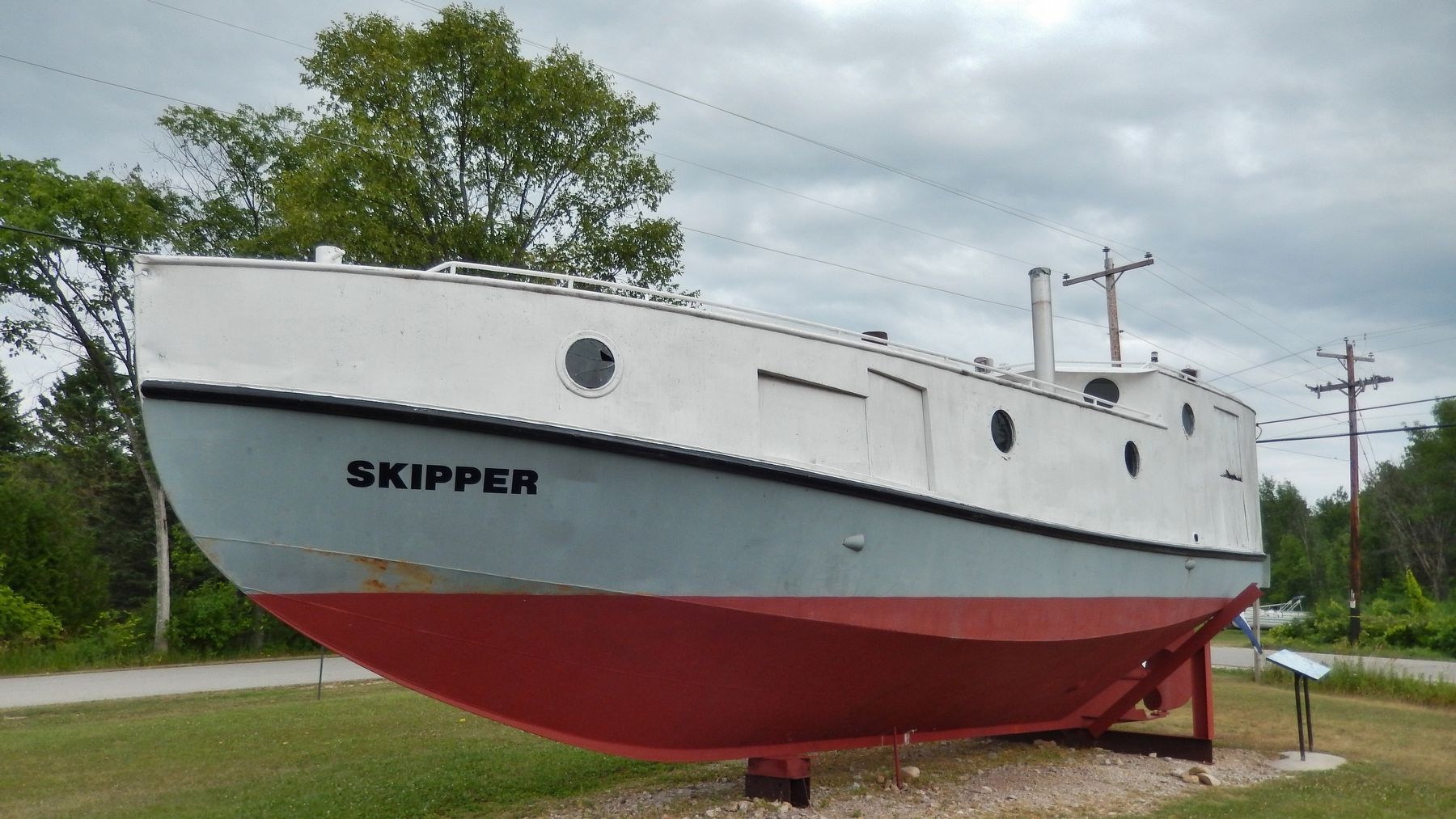 The Skipper Historical Marker