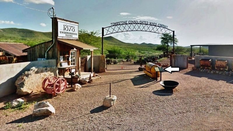 The Mines of Tombstone Historical Marker