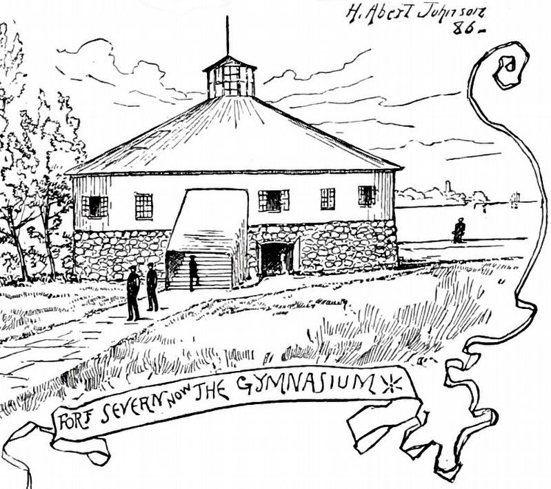 Site of Old Fort Severn Historical Marker