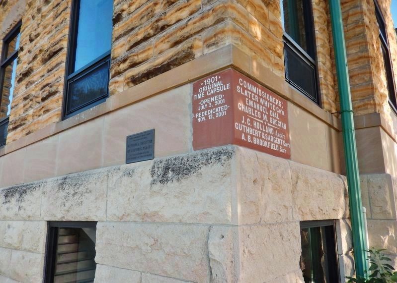 Mitchell County Courthouse Historical Marker