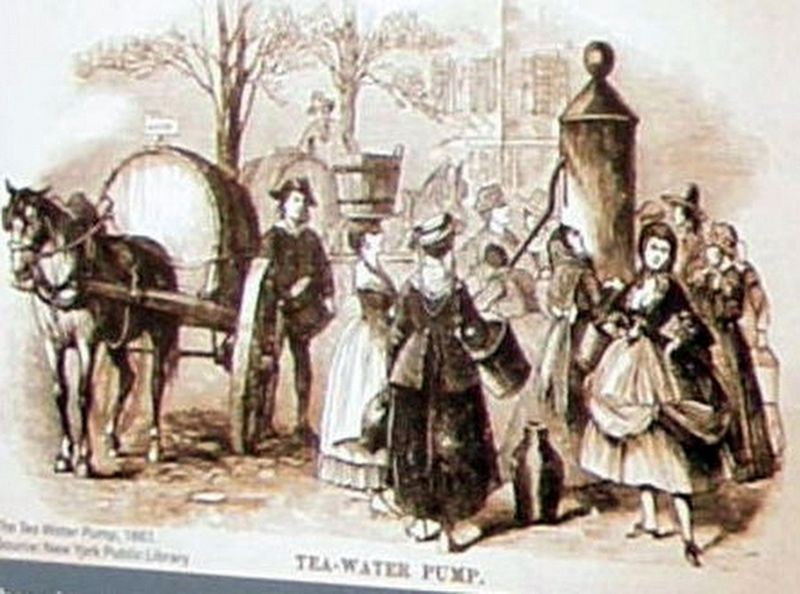 The Legendary Collect Pond Historical Marker