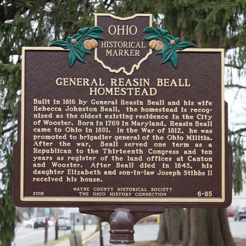 General Reasin Beall Homestead / Wayne County Historical Society ...