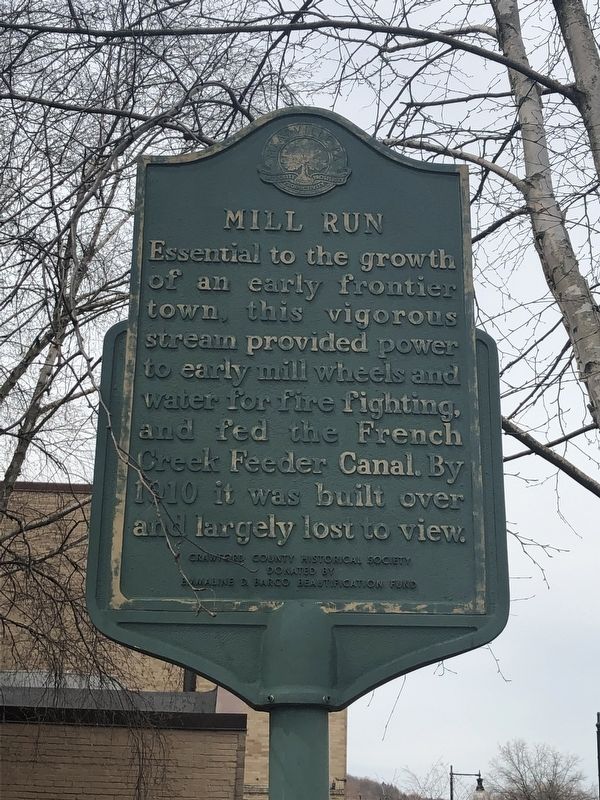 Mill Run Historical Marker
