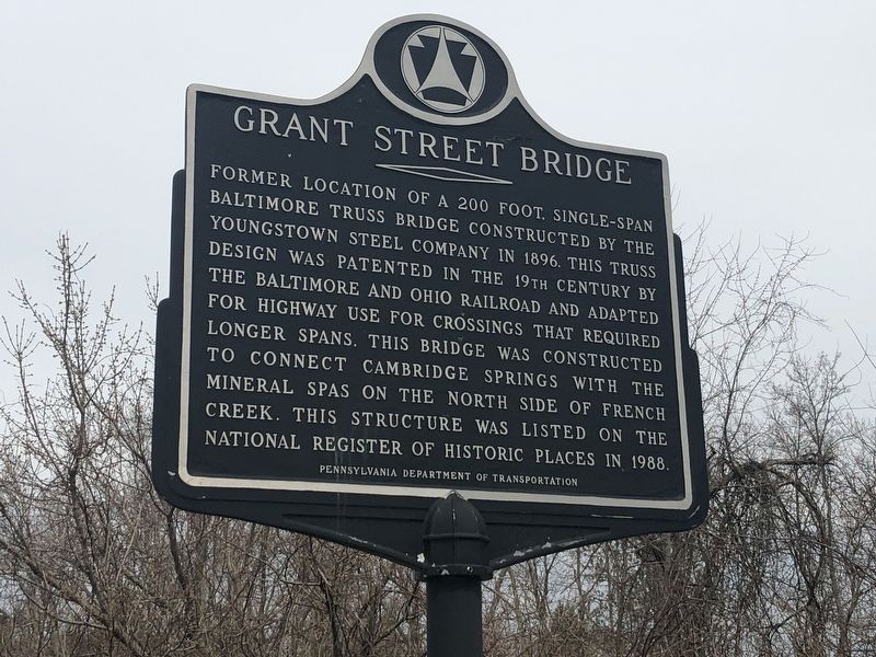Grant Street Bridge Historical Marker