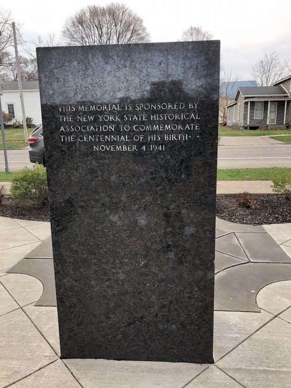 Birthplace of Dr. Benjamin Franklin Goodrich Historical Marker