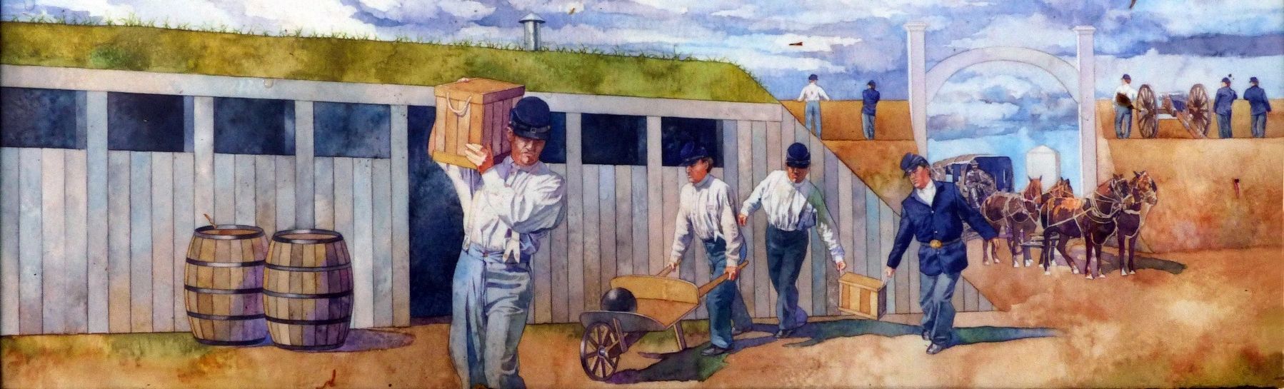 Protecting the Fort Historical Marker
