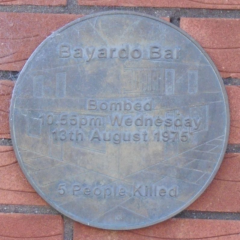Bayardo Bar Bombing Victims Historical Marker