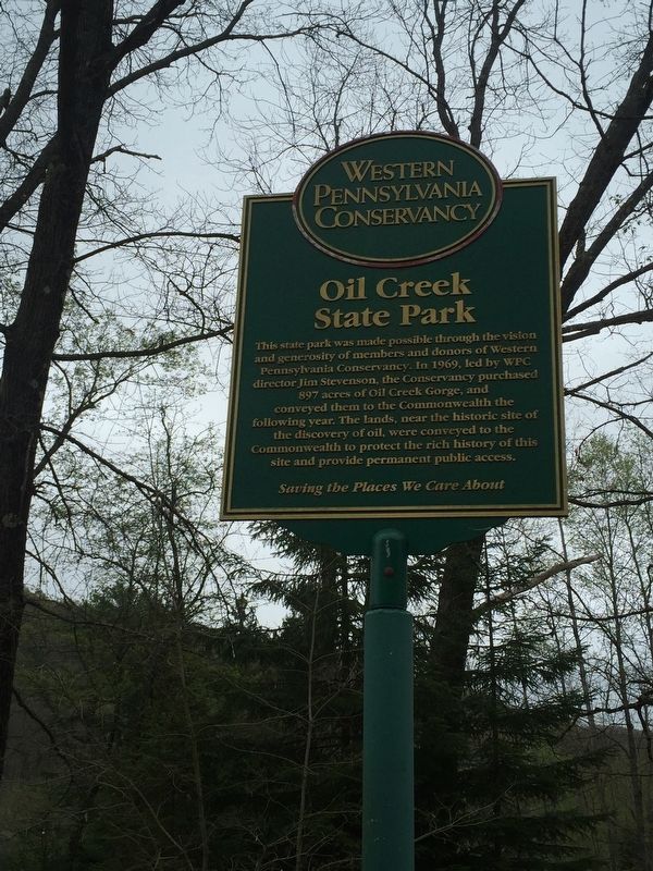 Welcome to Petroleum Centre Historical Marker