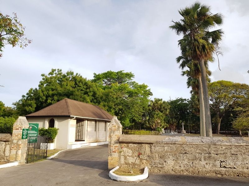 The Barbados Military Cemetery Historical Marker