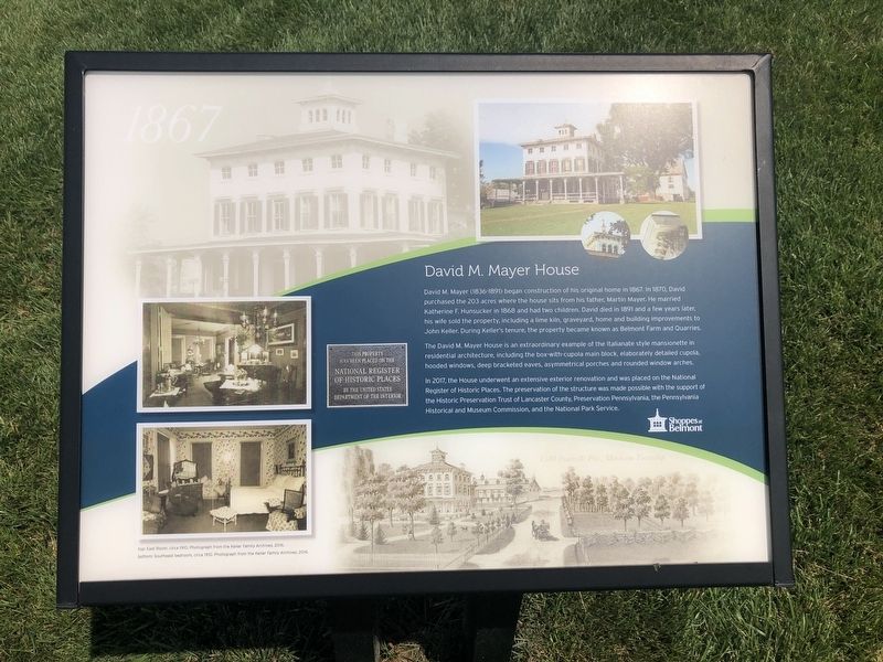 David M. Mayer House Historical Marker