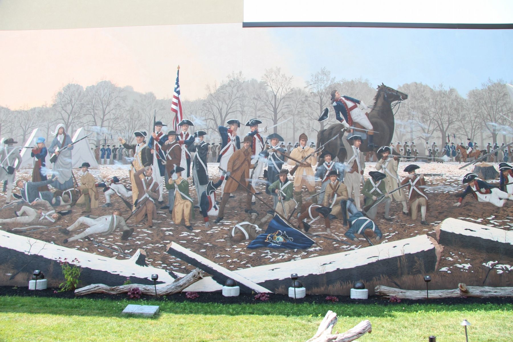 The Battle of the Wabash Historical Marker
