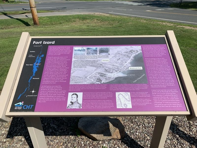 Fort Izard Historical Marker