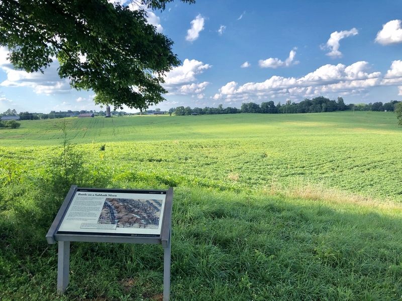 Battle on a Sabbath Morn Historical Marker