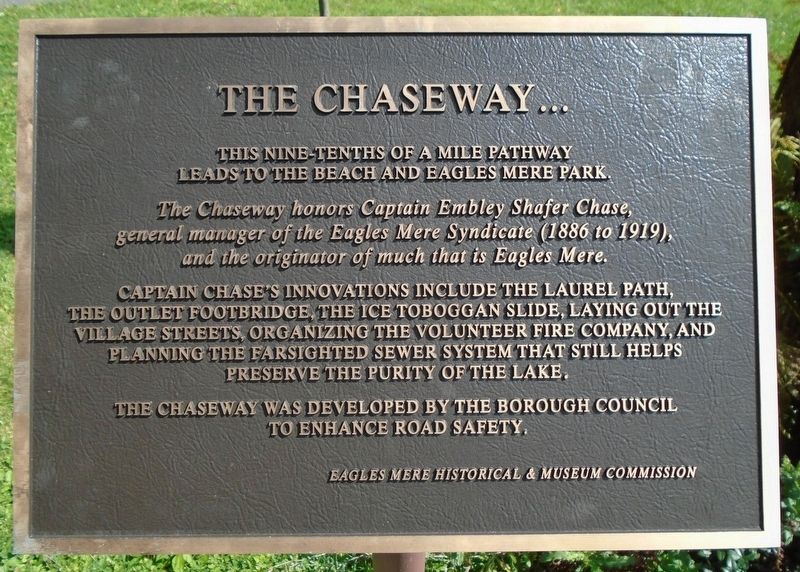 The Chaseway... Historical Marker