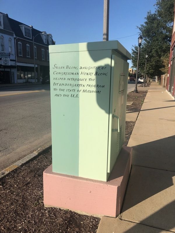 Susan Blow Historical Marker
