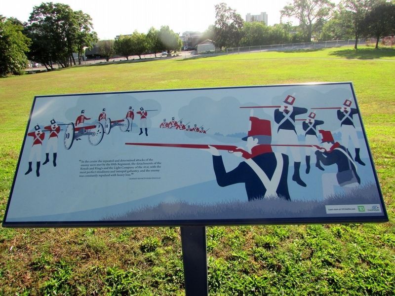 Facing the American Attack Historical Marker