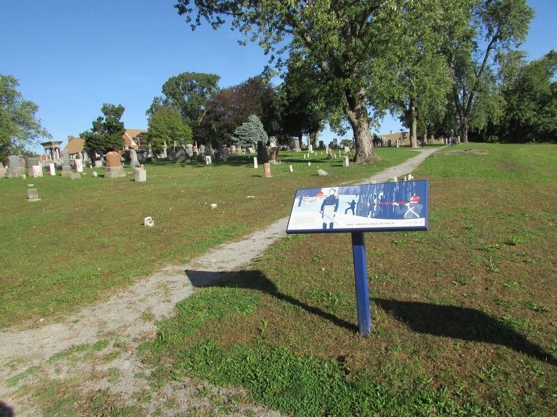 The Americans Attack Historical Marker