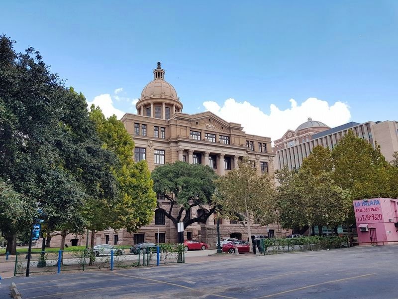 Harris County 1910 Courthouse Historical Marker