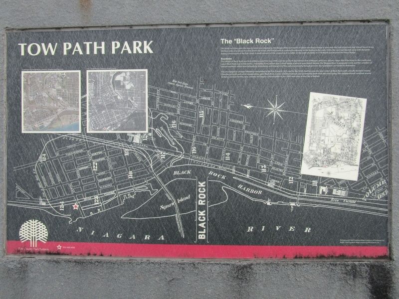 Tow Path Park Historical Marker