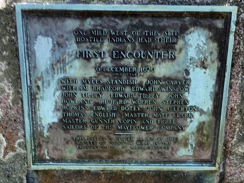 First Encounter Historical Marker